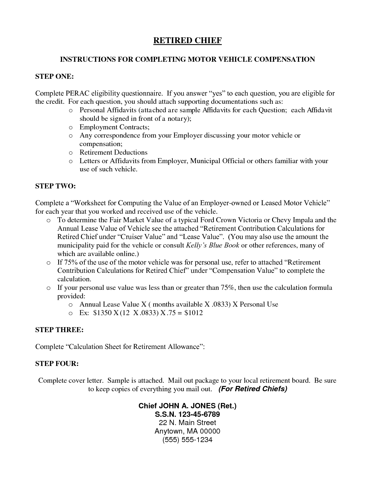 Affidavit Sample Letters - Free Printable Documents