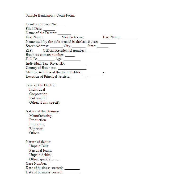 Legal Documents Templates - Free Printable Documents